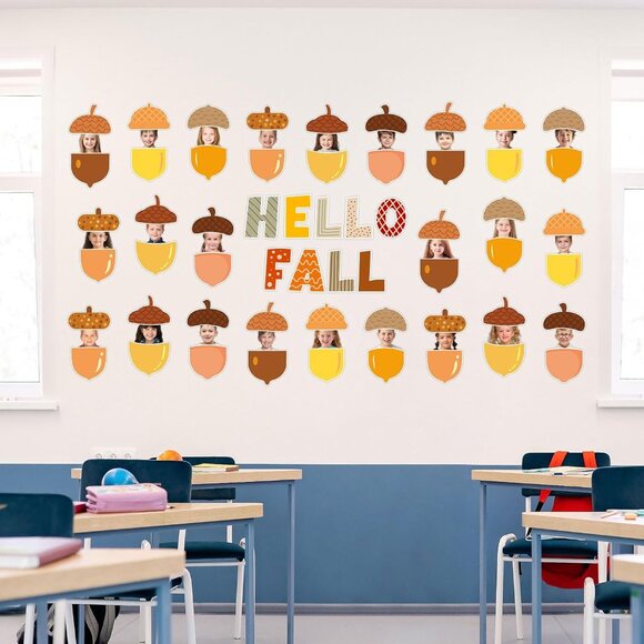 Other | 36 Pcs Acorn Cutouts For Fall Bulletin Board Decoration With ...